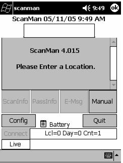 ScanMan interface